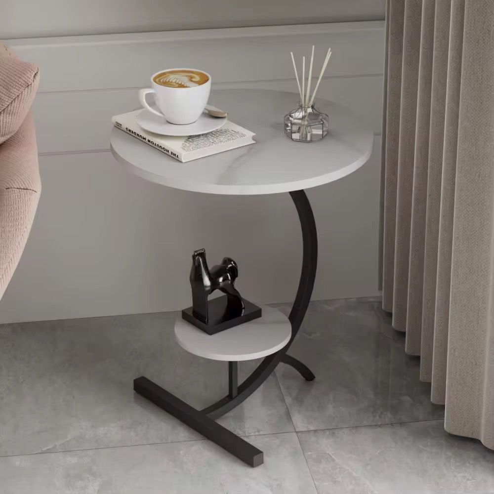 Double Layer Bedside Coffee Table able – gemelli-collections