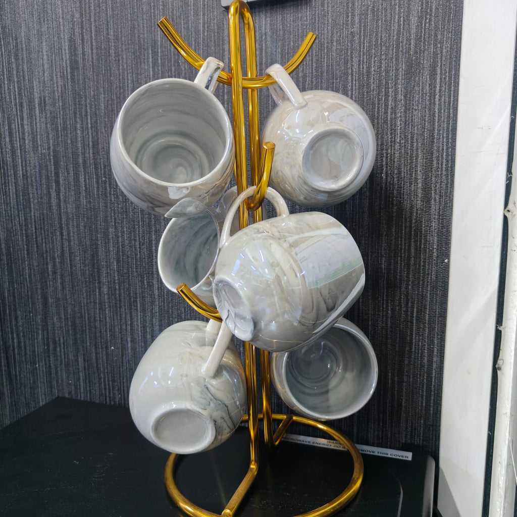 6pcs Marble Cups – gemelli-collections
