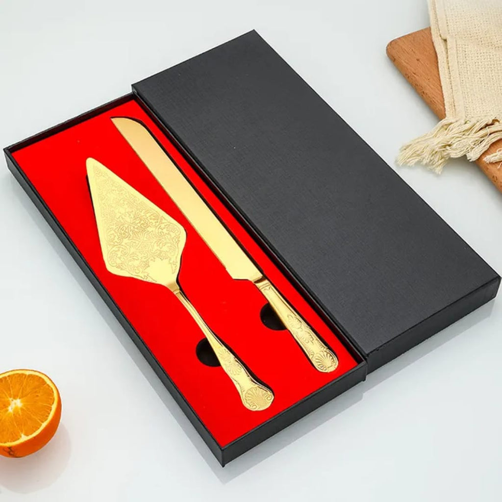 Gold Cake Server – gemelli-collections
