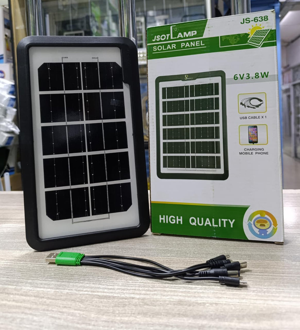 3.8W Mobile phone Charging Solar Panel – gemelli-collections
