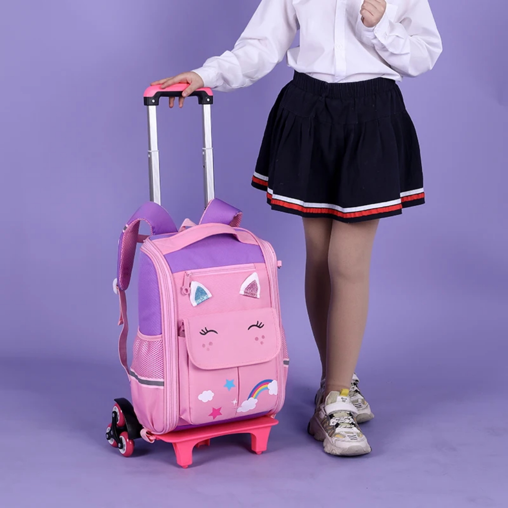 Rolling Trolley School Bag – gemelli-collections