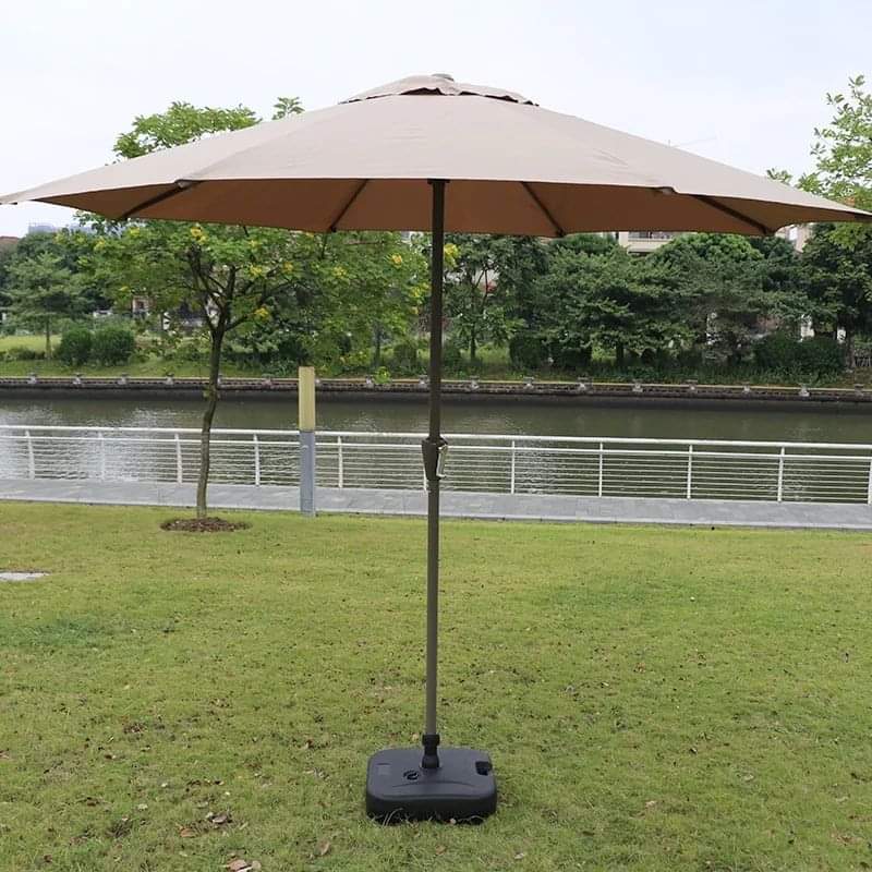 Folding Outdoor umbrella with iron pipe – gemelli-collections