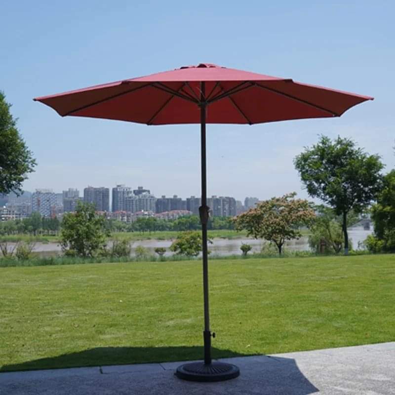 Folding Outdoor umbrella with iron pipe – gemelli-collections